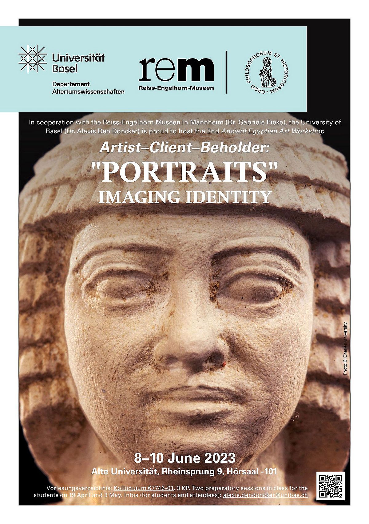 Kolloquium: Portraits - Imaging Identity: Artist - Client - Beholder ...
